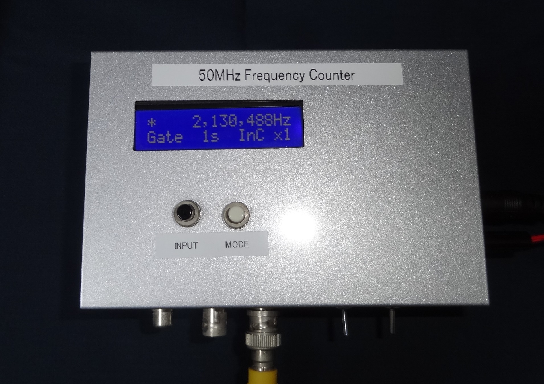 50MHz周波数カウンタ | 趣味の電子工作